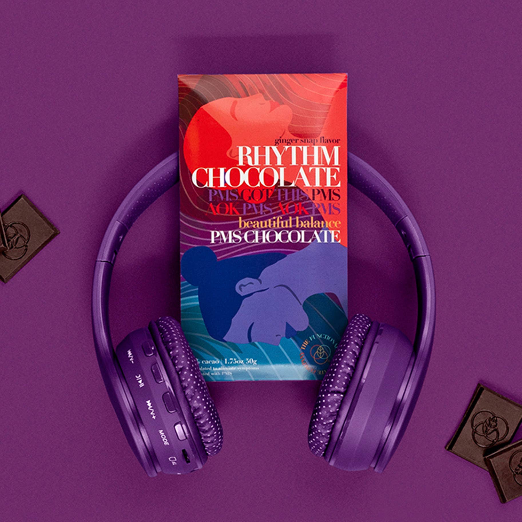 Rhythm Chocolate - PMS Formula - Ginger Snap | Waypoint